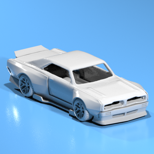 🚁 HW '74 Brazilian Dodge Charger Street Legend Wide Body Kit・ STL File ...