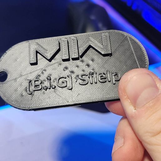 🤙 Call of Duty ModernWarfare II custom Dog Tags・Free STL File for ・Cults