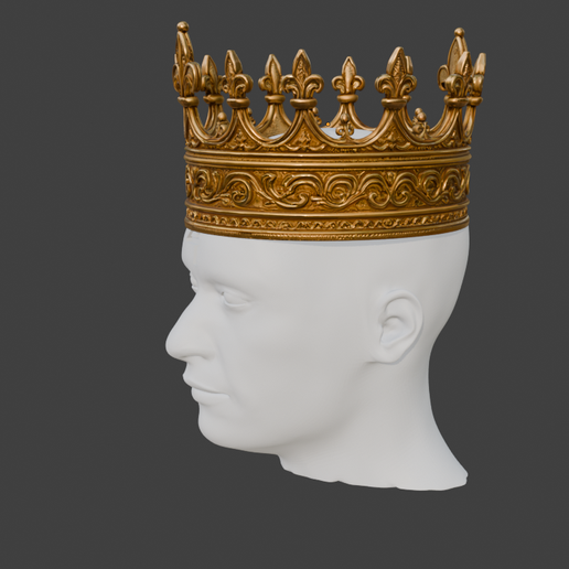 👑 King's Crown・ STL File for 3D printing・Cults