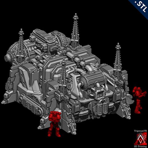 🎲 Command Center・ 3D File for 3D printing・Cults