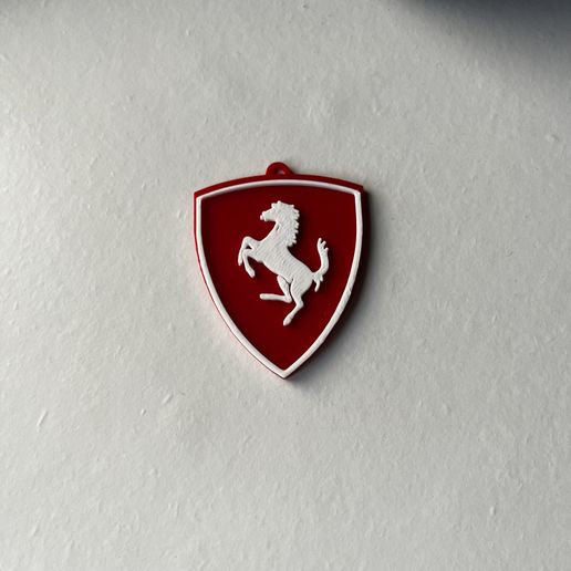 STL file FERRARI KEYCHAIN 🗝️ ・3D printer model to download・Cults