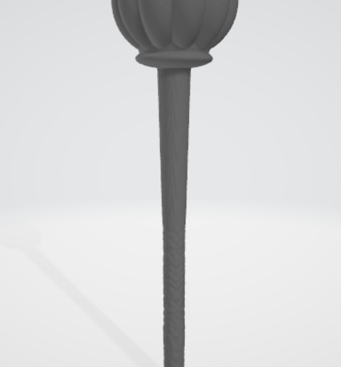 STL file Gada (golden mace) for action figures 🦸 ・3D print object to ...