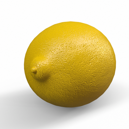 🍋 Lemon・ STL File for 3D printing・Cults