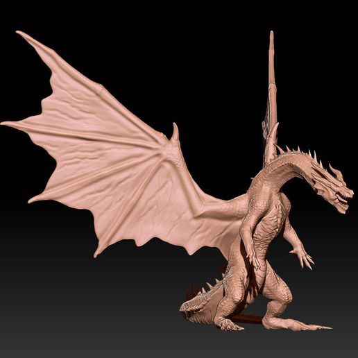 👹 Fatalis - Monster Hunterr・ STL File for 3D printing・Cults