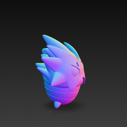 🐉 Pupitar pokemon 2nd generation・ STL File for 3D printing・Cults
