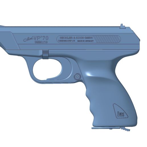 👽 Aliens Colonial Marines VP70 STL 3D Printable Cosplay・ 3D File for 3D ...