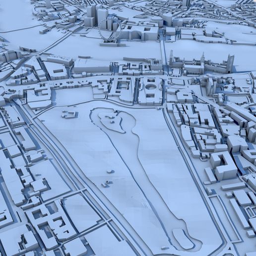 🏙️ London City England・ STL File for 3D printing・Cults