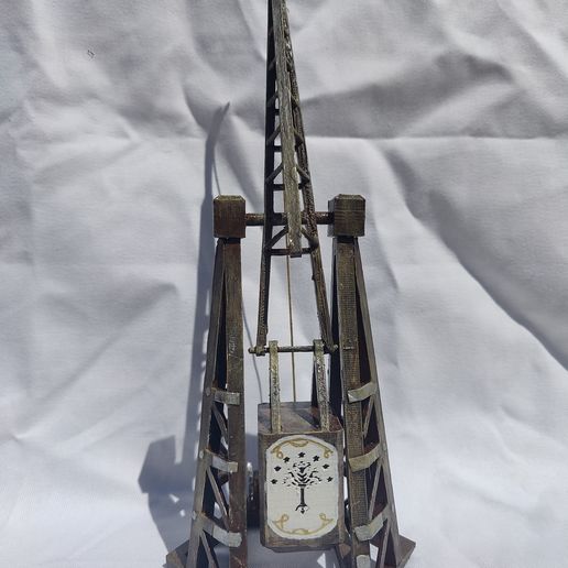 🦸 trebuchet minas thirith gondor printable・ OBJ File for 3D printing・Cults