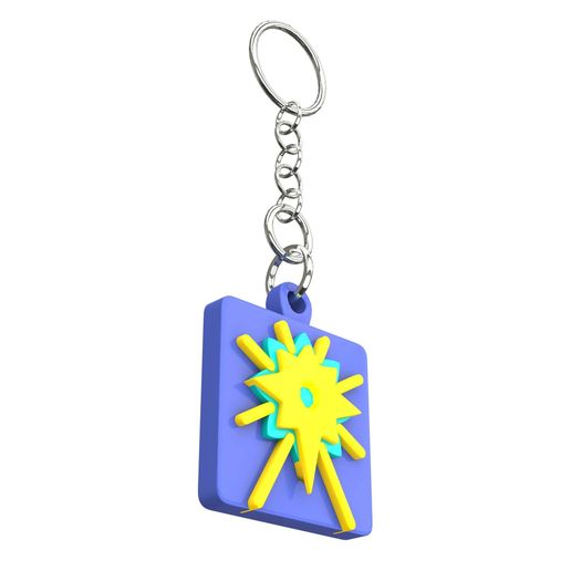 🎆 Fireworks Keychain.Print-in-place. (No Supports and no Rafts)・ 3D ...