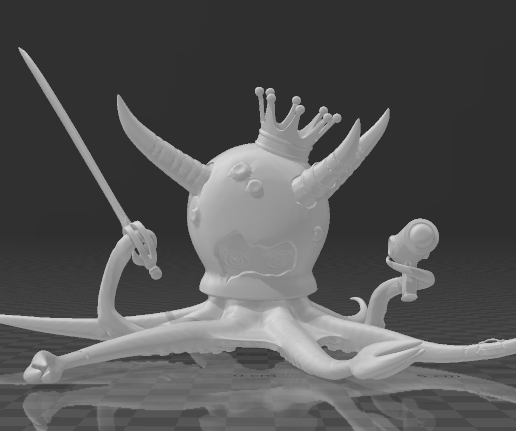 STL file Octomon 🐉 ・Model to download and 3D print・Cults