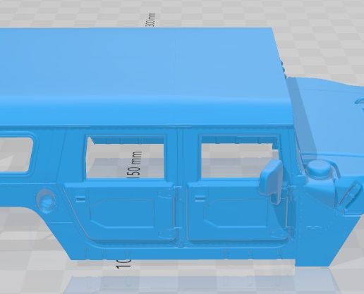 3D file Hummer H1 Wagon Printable Body Car 🚗 ・3D print design to ...