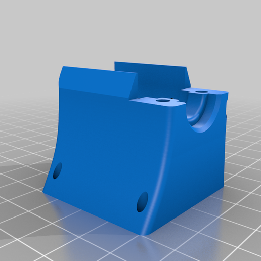 Free STL file Creality Ender 3 - E3D v6 Volcano Mount and Fan Adapter・Design to download and 3D ...