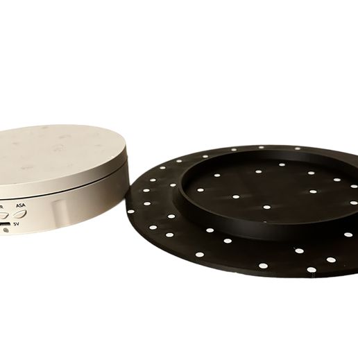 🩻 Adapter for basic Amazon (Chinese) turntable to make larger scanner ...