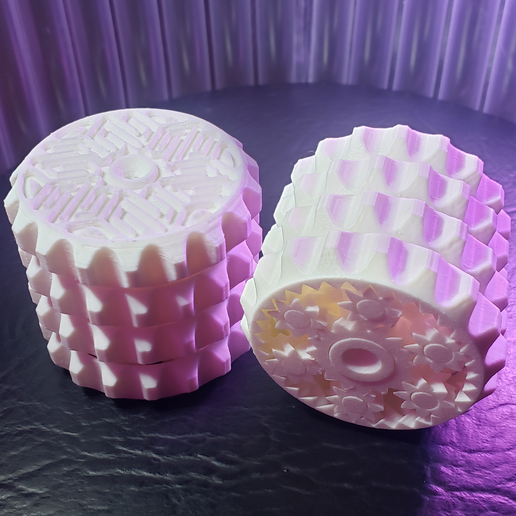 ⚙️ OrbitStack XL - Tactile Planetary Gear Spinning Layered Fidget Stim ...