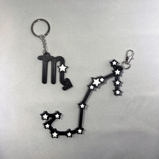 scorpio keyring
