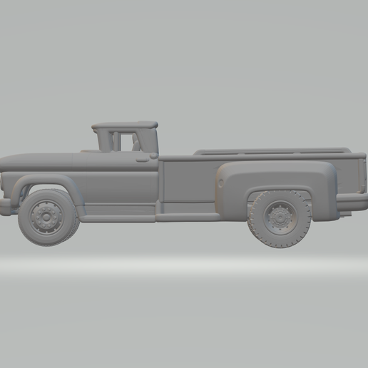 🚙 chevrolet c60 custom・ STL File for 3D printing・Cults