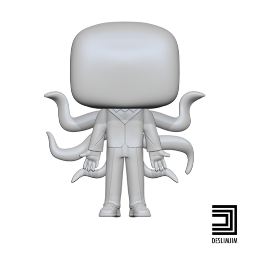 👨 SLENDER MAN FUNKO POP TOYART・ 3D File for 3D printing・Cults