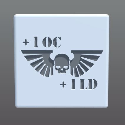 💂 D6 Guard orders dice・ STL File for 3D printing・Cults