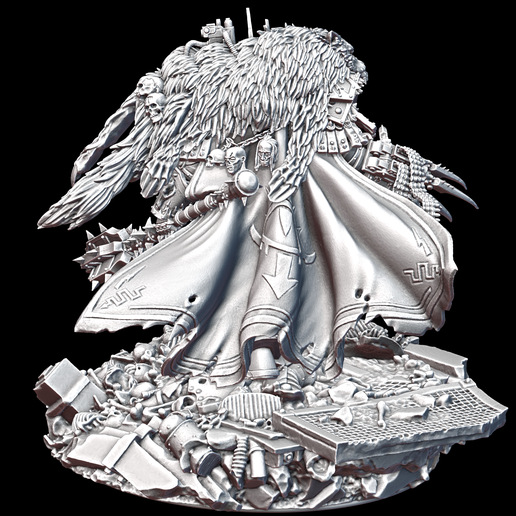 🤴 Ascended Great Demon Prince・ 3D File for 3D printing・Cults