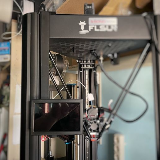 🔧 Flsun Super Racer 5" Klipper screen Display・Free 3D File for ・Cults