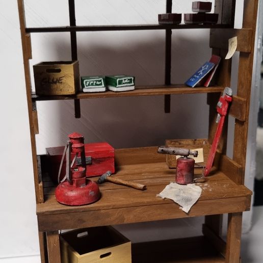 🎚️ Workbench Level 1 - Rust・ STL File for 3D printing・Cults