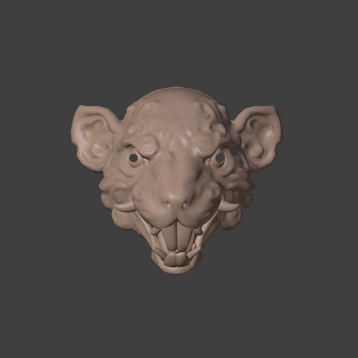 🐀 RUST RAT MASK FACEPUNCH 3D PRINT STL・ STL File for 3D printing・Cults