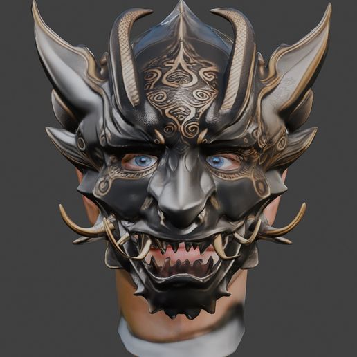 STL file Warrior Dragon Mask – Intricately Detailed Cosplay and Unique ...