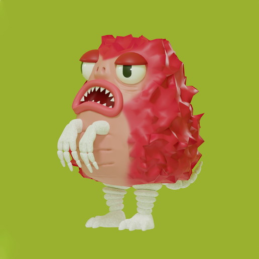 🇯🇵 Ultraman Kaiju Pigmon・ STL File for 3D printing・Cults