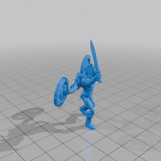 Free 3D file Heroscape: Micronaut Acroyear Guards 💂 ・3D printing design ...