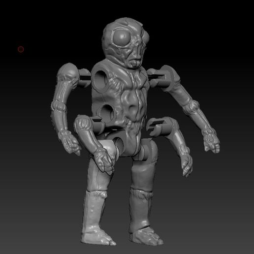 🖨️ Vintage Battlestar Galactica Ovion Action figure for 3D printer .stl ...