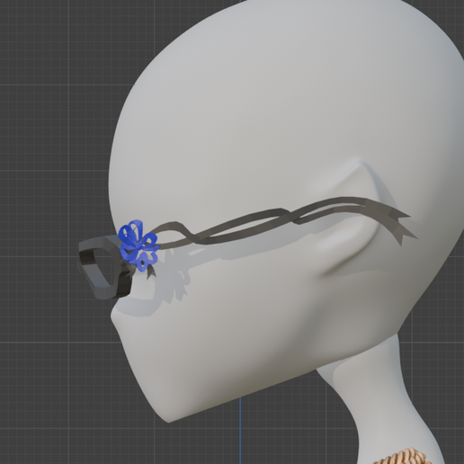 STL file bayonetta 2 glasses formonster high 👓 ・3D printing design to ...