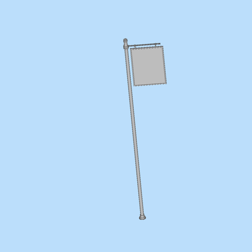 🏘️ 87xbb Street Scene Roadside Billboard Pillar Miniature Model・ STL ...