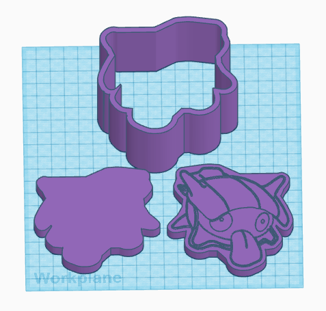 3D file Pokemon: Sheller 3 Piece Bath Bomb Mold 🐉 ・3D printing design to download・Cults