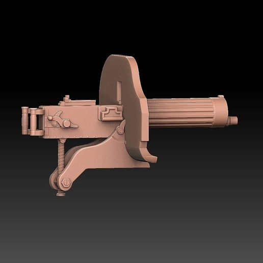 🔫 Maxim Gun PM 1910・ 3D File for ・Cults