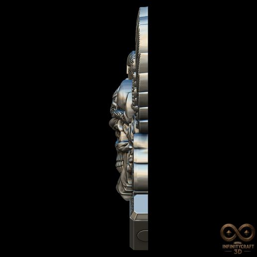 💀 Odin’s Mark – Norse Skull Emblem STL for 3DPRINT or CNC・ STL File for ...