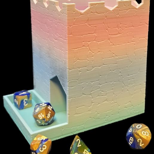 STL file DICE JAIL AND DICE ROLLER 🎲 (3MF)・3D printable model to ...