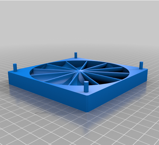 🏠 Desktop Bladeless Fan 120mm with Static Pressure Booster・Free STL ...