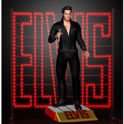 STL file Elvis Comeback 🪨 ・3D print design to download・Cults