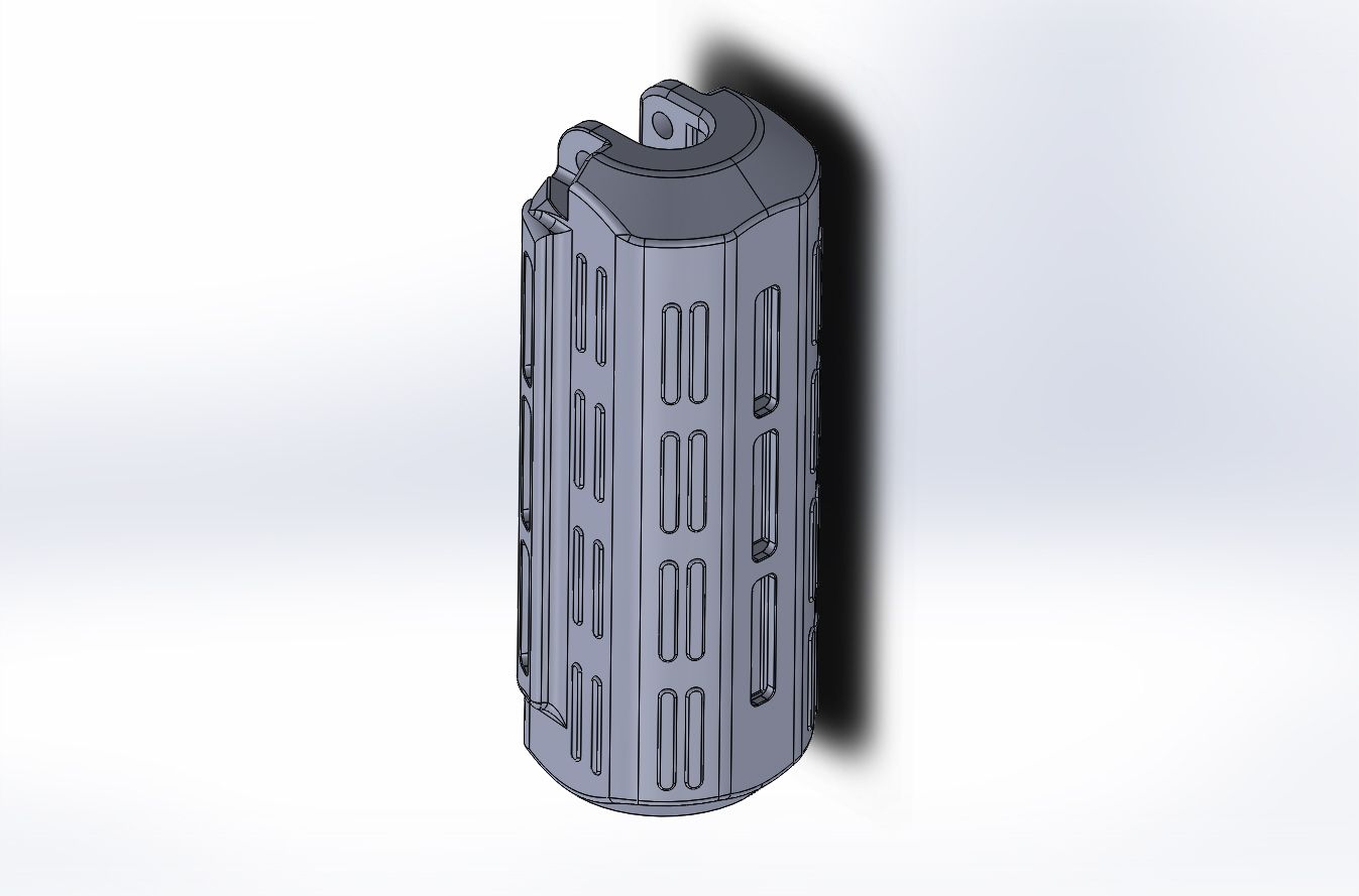 STL file Handguard for MP5 airsoft.・3D printing idea to download・Cults