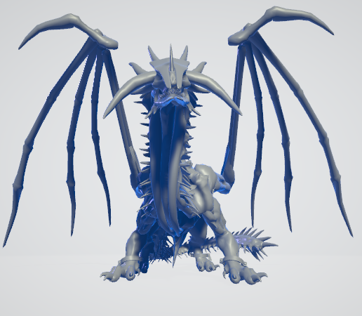🐉 dragon zombie printable #DRAGONXCULTS・Free STL File for 3D printing・Cults