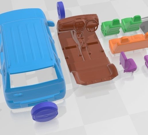 3D file Mahindra TUV300 2015 Printable Car 🚗 ・Design to download and 3D ...