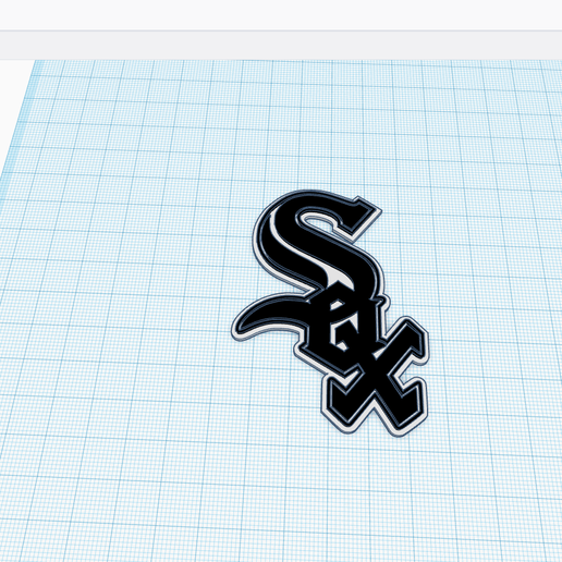 ⚾ Chicago White Sox Logo・ STL File for 3D printing・Cults