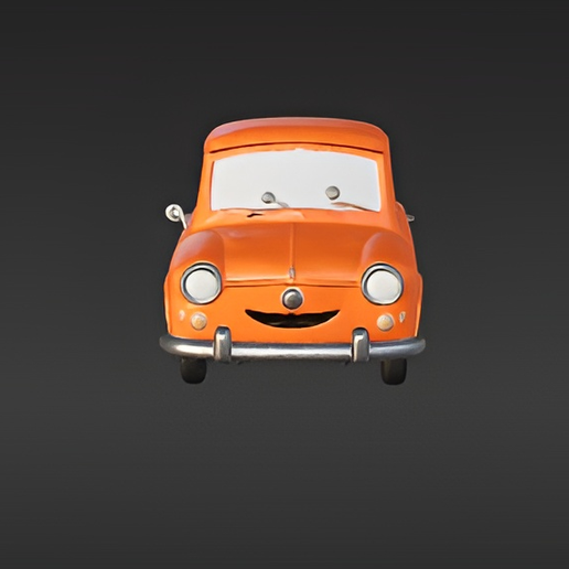 STL file Cartoon car 🚗 ・3D printer design to download・Cults