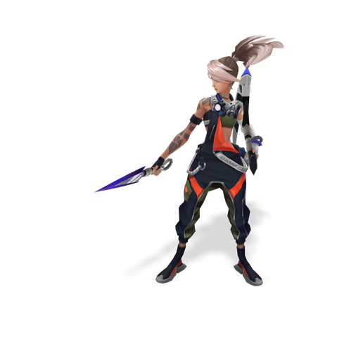 STL file True Damage Akali League of Legends 3D print model 🧸 ・3D ...