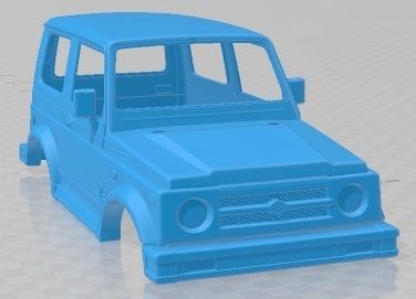 🗡️ Suzuki Samurai 1996 Printable Body Car・ 3D File for ・Cults