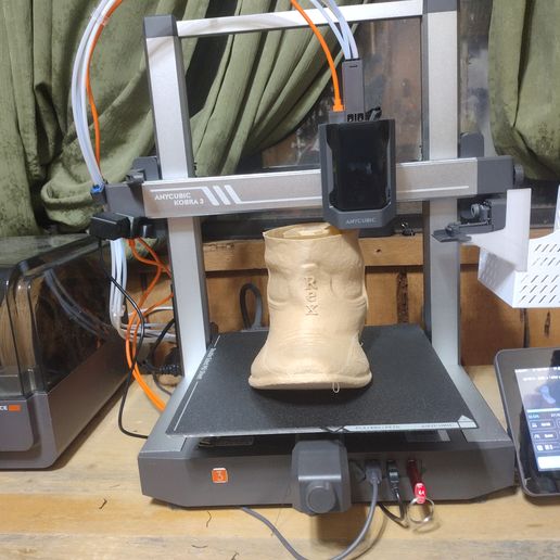 Free STL file Western Boot Bank 🤠 ・Object to download and to 3D print・Cults