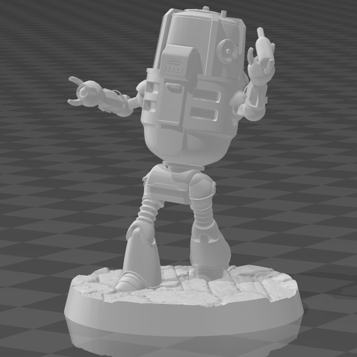 🎲 Drinkin' Buddy from Fallout・Free OBJ File for 3D printing・Cults