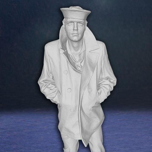 🖨️ Lone Sailor Memorial statue Action Figures Custom 3D print model ...
