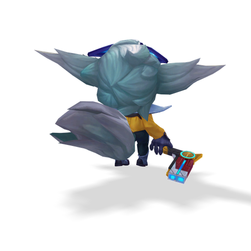 STL file Super Galaxy Gnar League of Legends 3D print model 🦸 ・3D ...