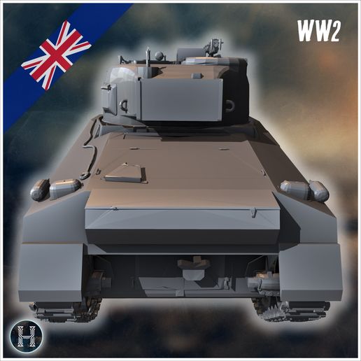 🪖 Sherman M4 Firefly British tank destroyer (8) - UK United WW2 Kingdom ...